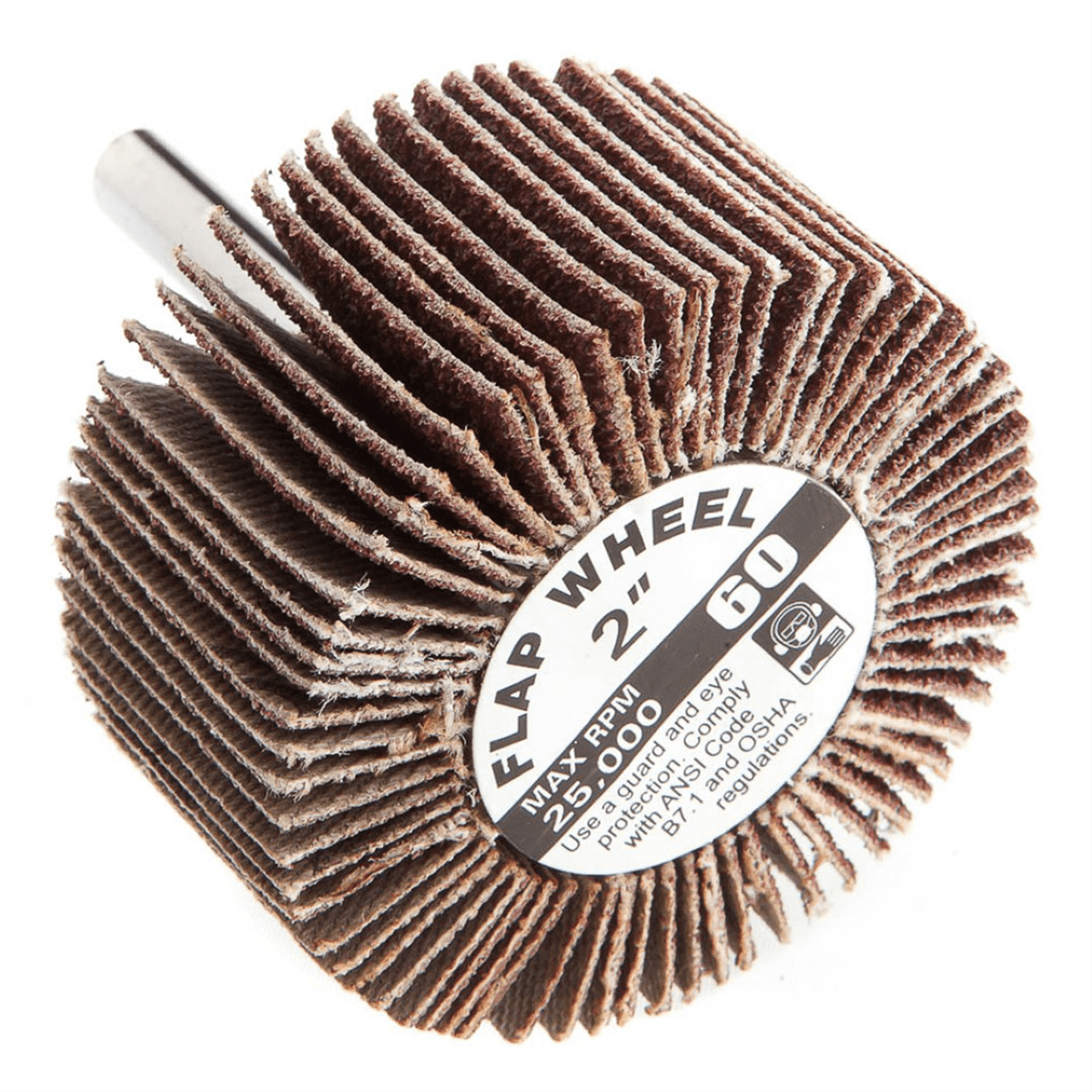 Forney Industries Forney 60184 Flap Wheel, Shank Mounted, 2 in x 1 in ...