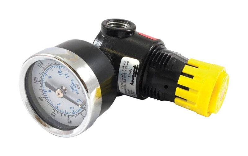 Forney Industries Mini Regulator, 1/4 in NPT - Walmart.com