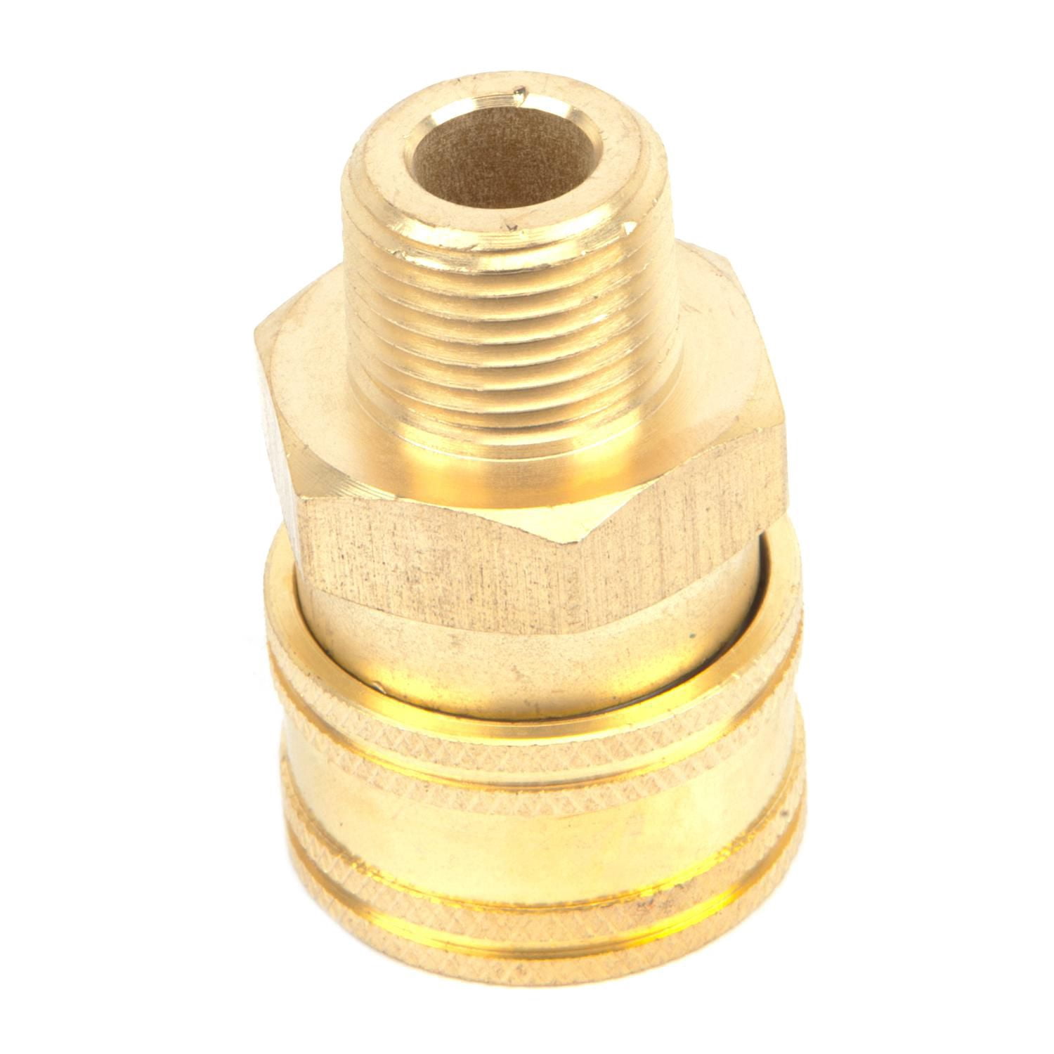 Forney Quick Coupler, 3/8 Inch Male National Pipe Thread Socket ...