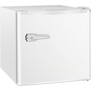 HOMCOM Mini Freezer Countertop, 1.1 Cu.Ft Compact Upright Freezer with ...