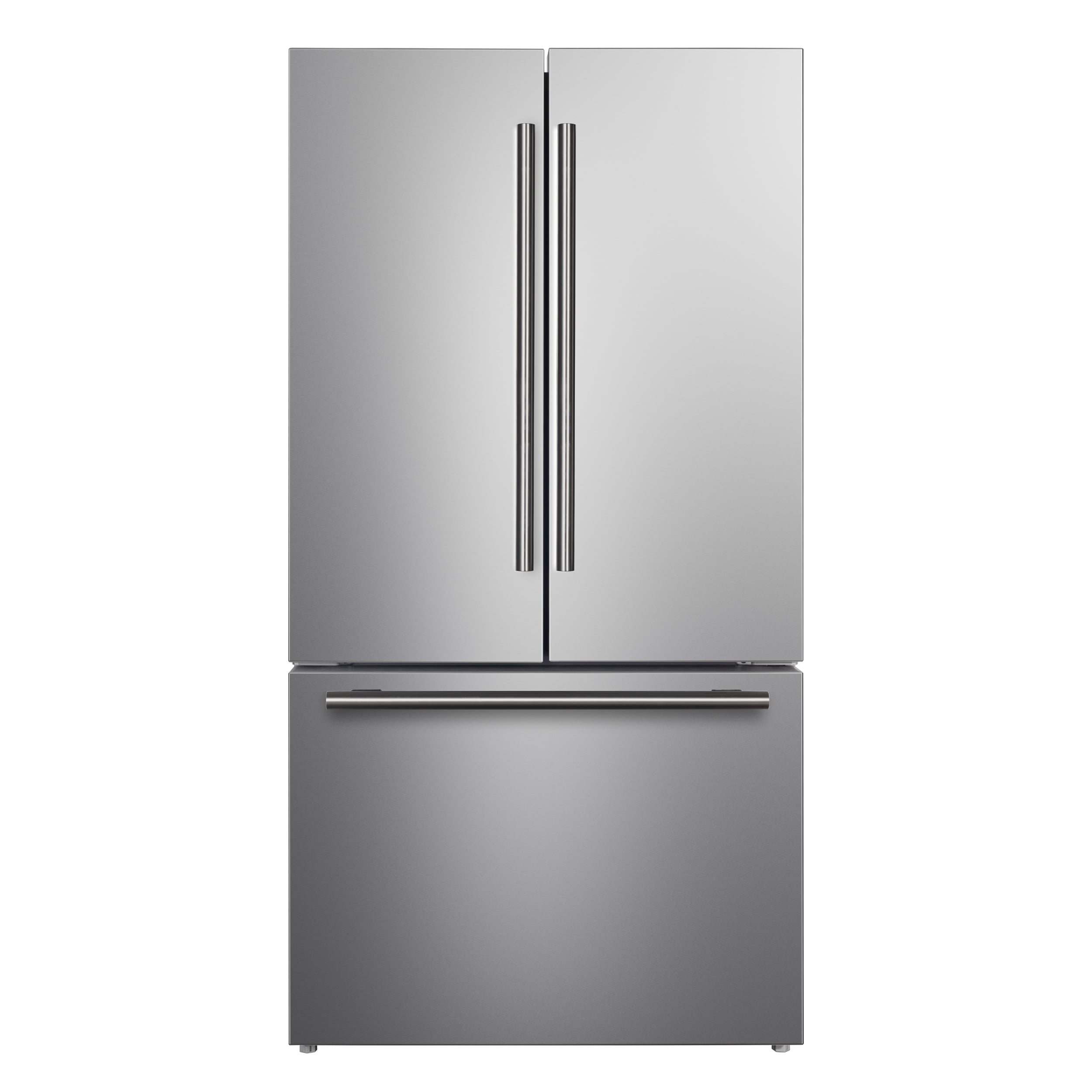 Forno Rivello 36 Inch French Door Refrigerator in Stainless Steel ...