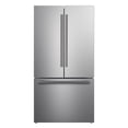 Forno Rivello 36 Inch French Door Refrigerator in Stainless Steel ...