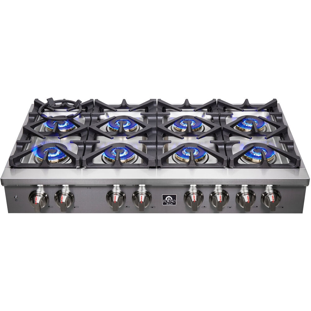Forno Pro-Style Built-in Gas Range Tops with Stove Accessories, 8 ...