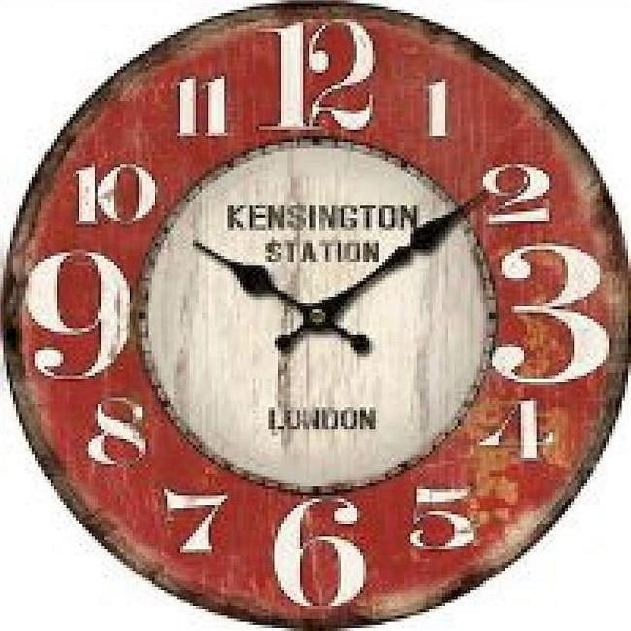 Forpost FP-MIN-079 Kensington Station London Wall Clock - Walmart.com