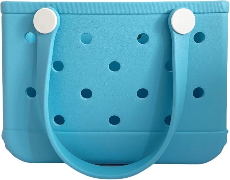 Forrader Rubber Tote Bag Small Beach Bag Waterproof Outdoor Tote Bag ...