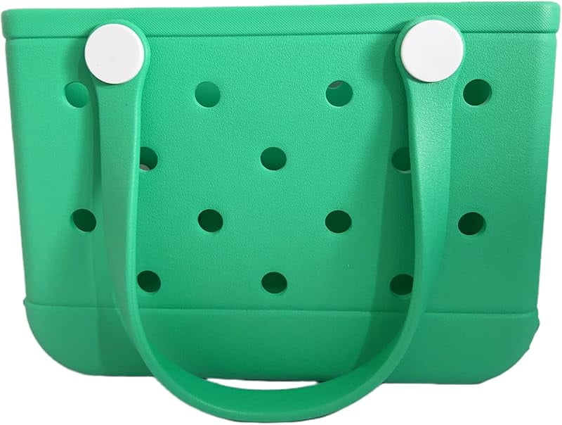 Forrader Rubber Tote Bag Small Beach Bag Waterproof Outdoor Tote Bag ...