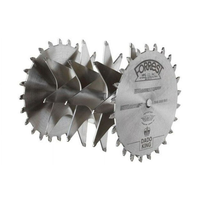 Forrest Dado King 10In Dado Blade Set With 1In Arbor - Walmart.com