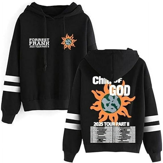 Forrest Frank Hijo de Dios Tour Hoodie - Unisex Vintage Cotton-Blend ...