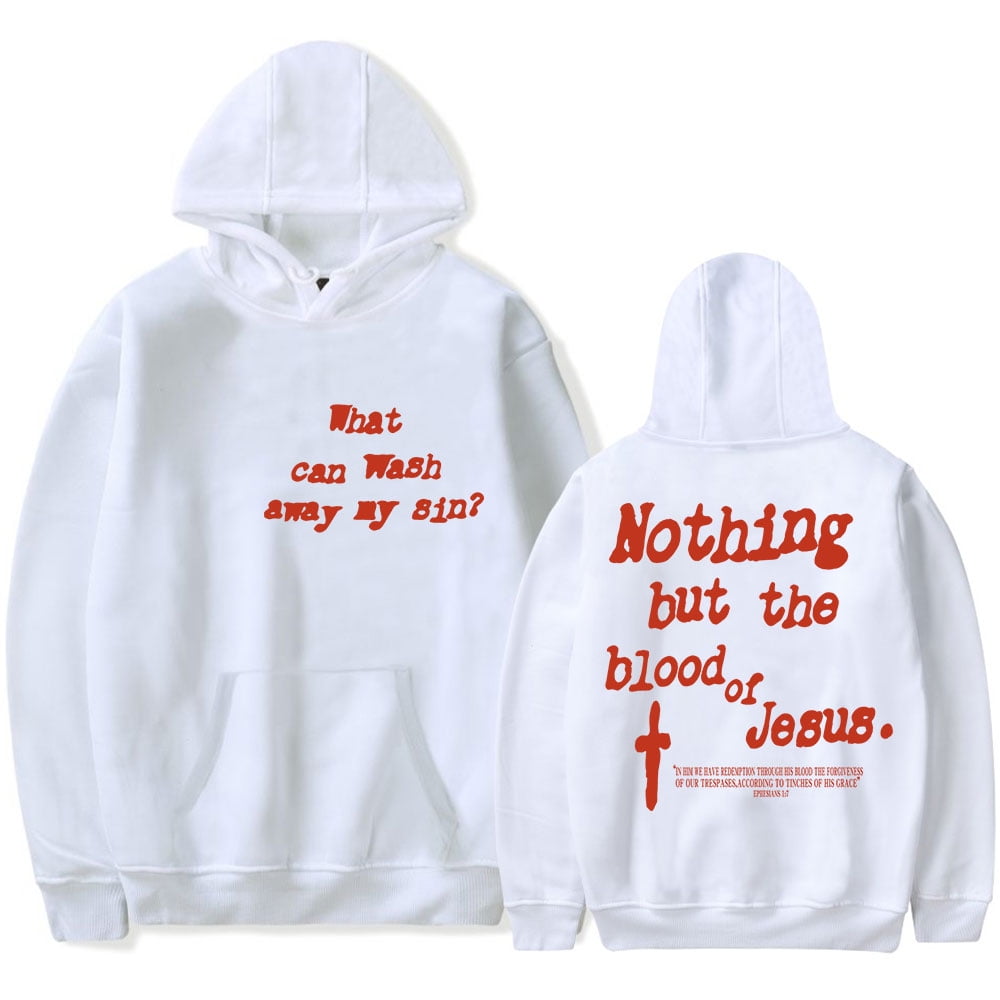 Forrest Frank merch Nothing But The Blood Of Jesus Hooded Drawstring ...