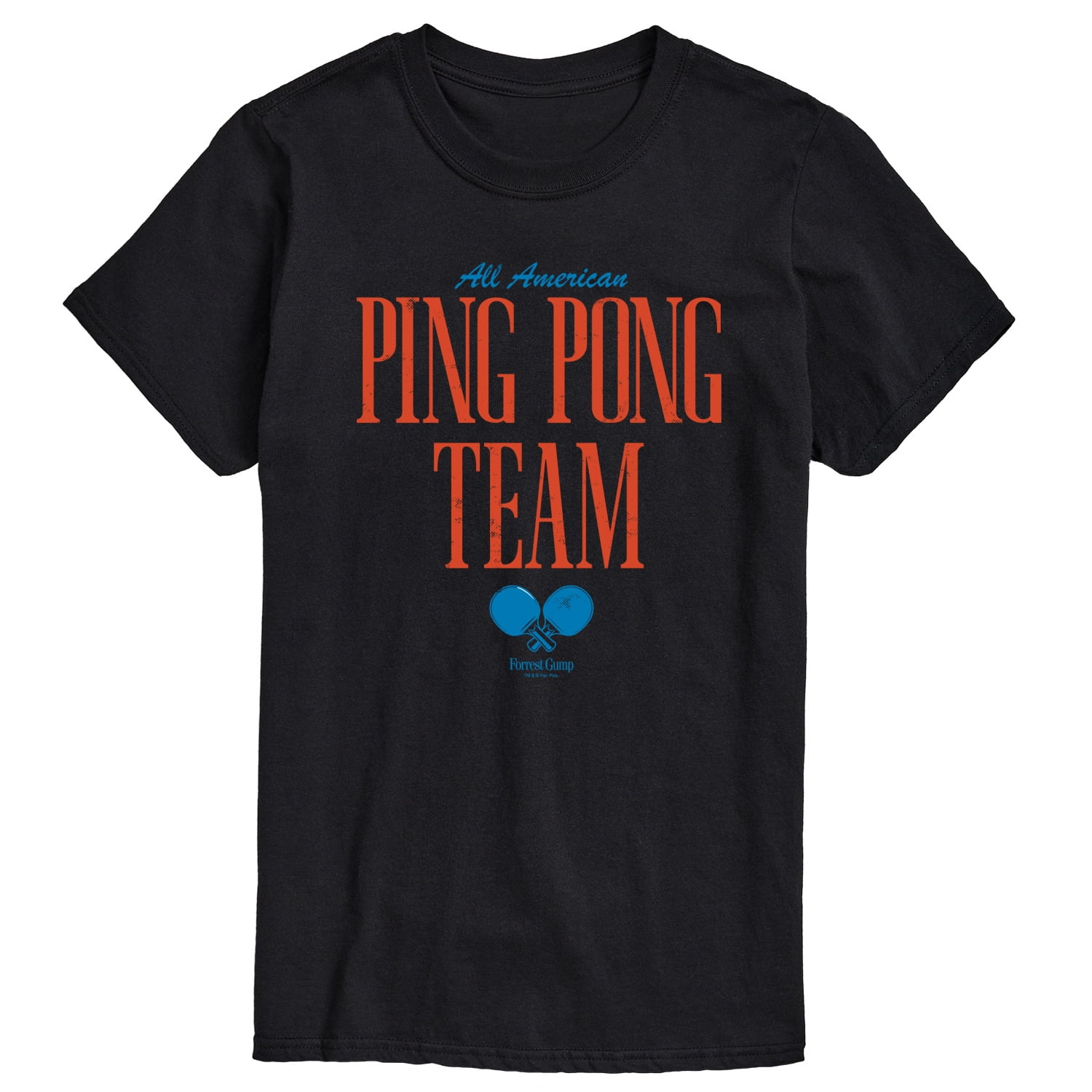 Forrest Gump - All American Ping Pong Team - Men's Short Sleeve Graphic ...
