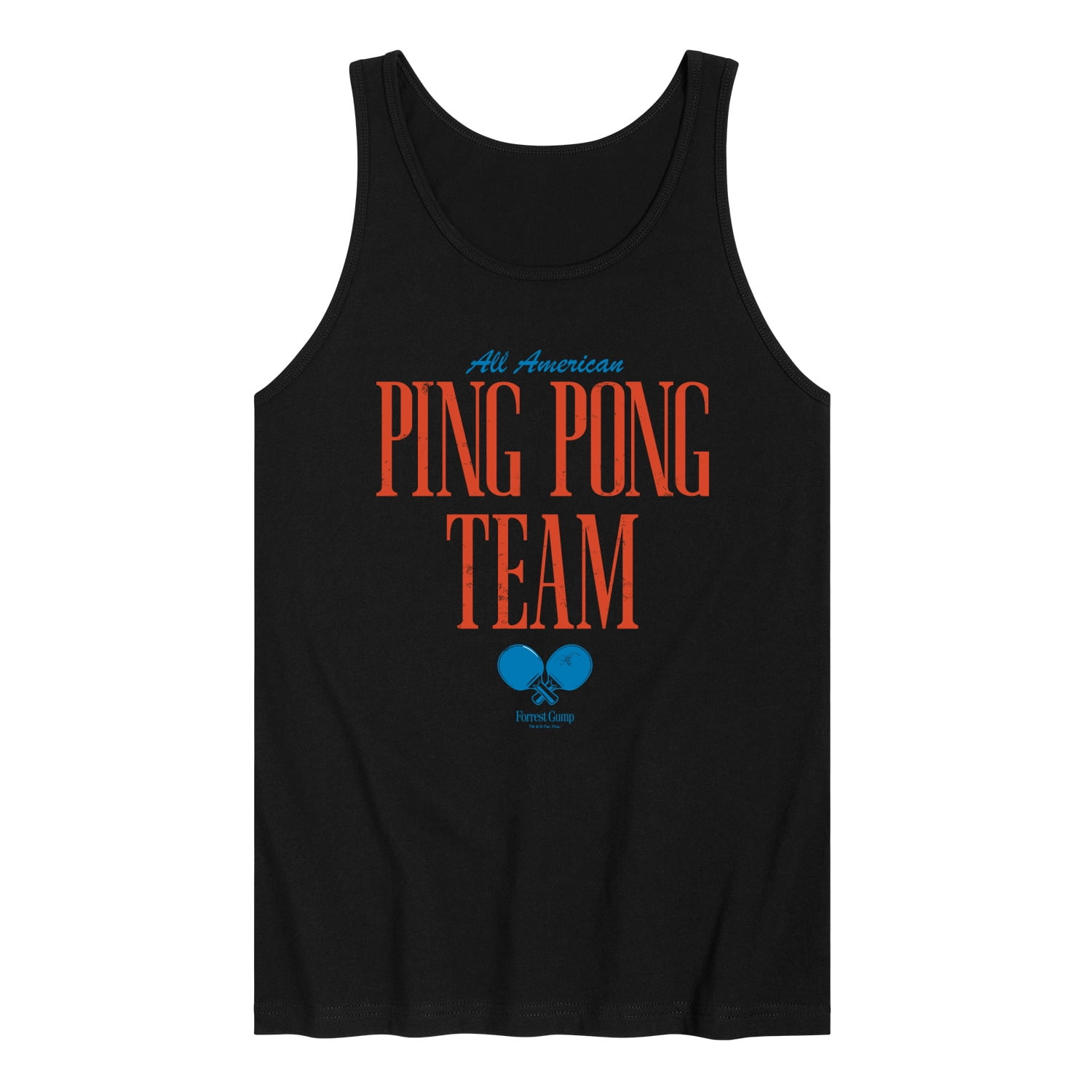 Forrest Gump - All American Ping Pong Team - Men's Sleeveless Graphic Tank - Walmart.com