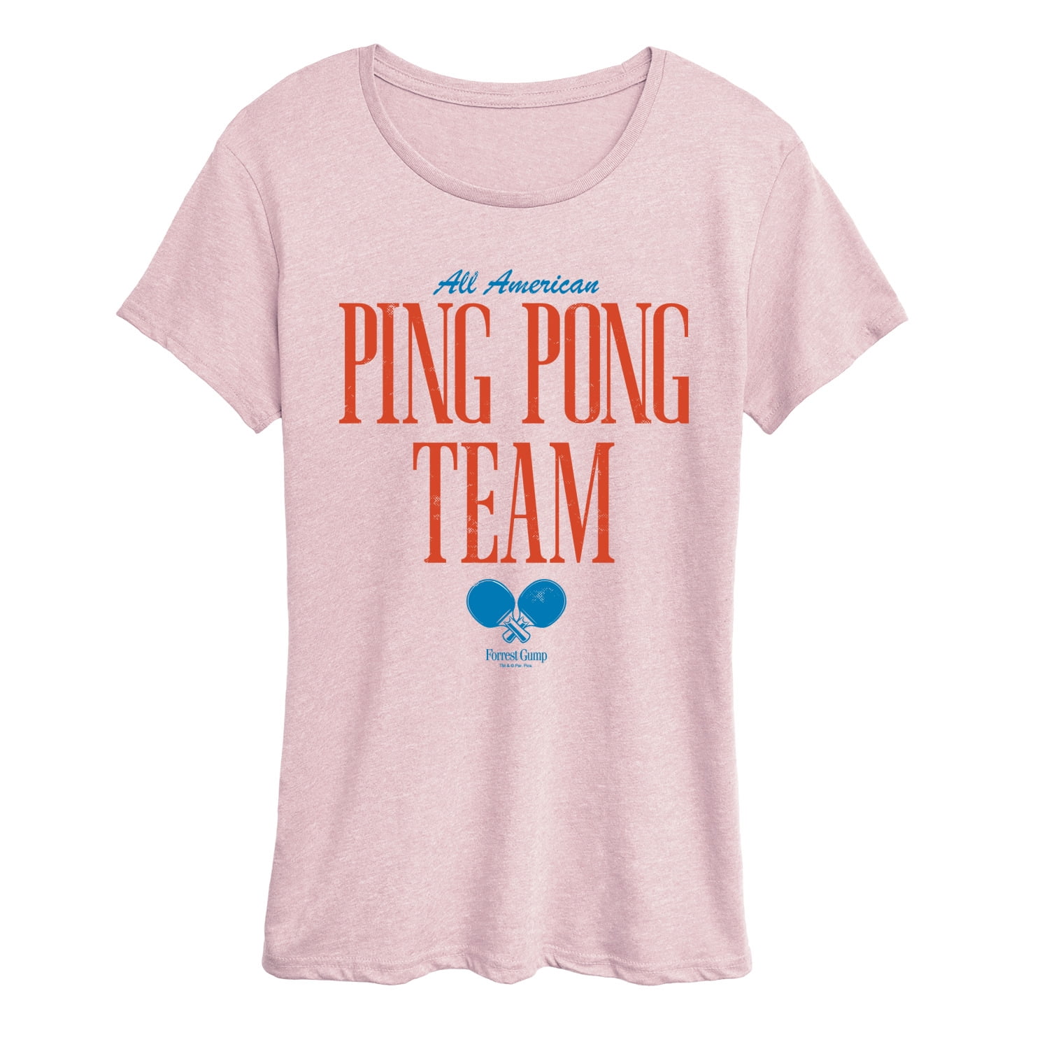 Forrest Gump - All American Ping Pong Team - Women's Short Sleeve ...
