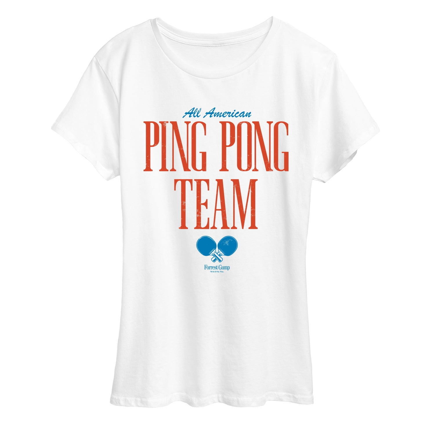 Forrest Gump - All American Ping Pong Team - Women's Short Sleeve ...