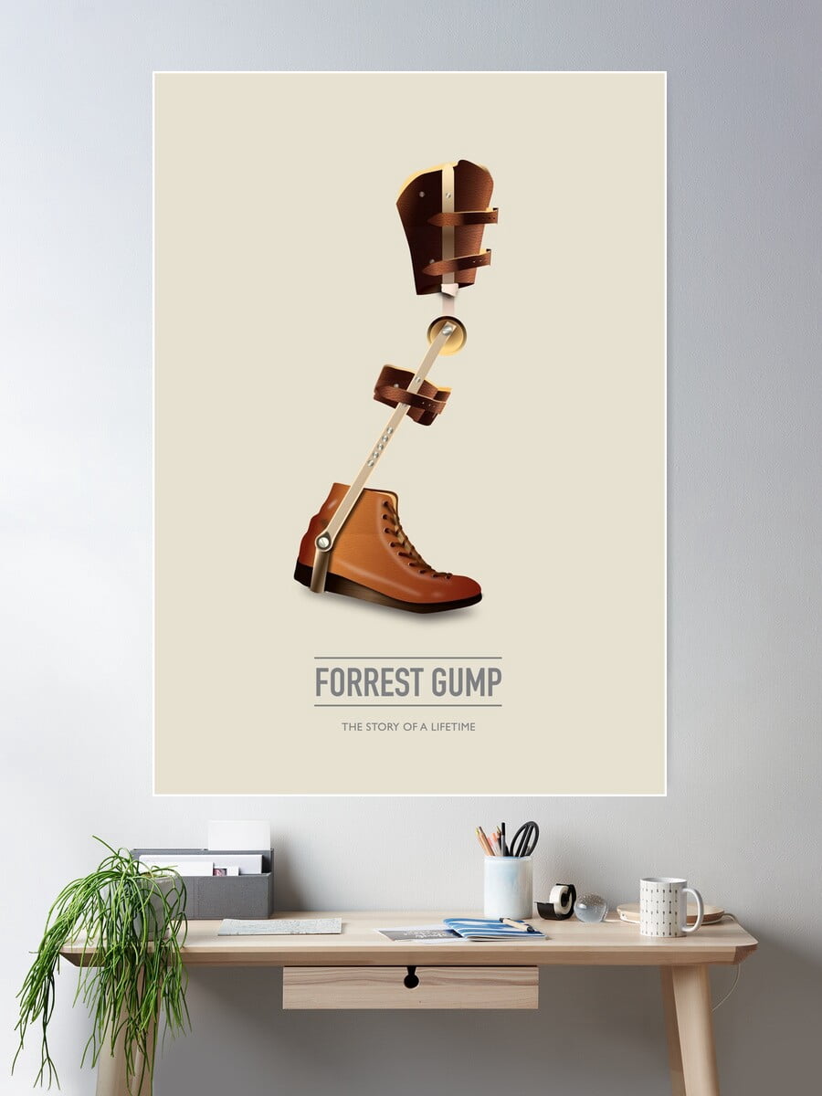 Forrest Gump - Alternative Movie Poster Poster Wall Art, Modern Wall ...