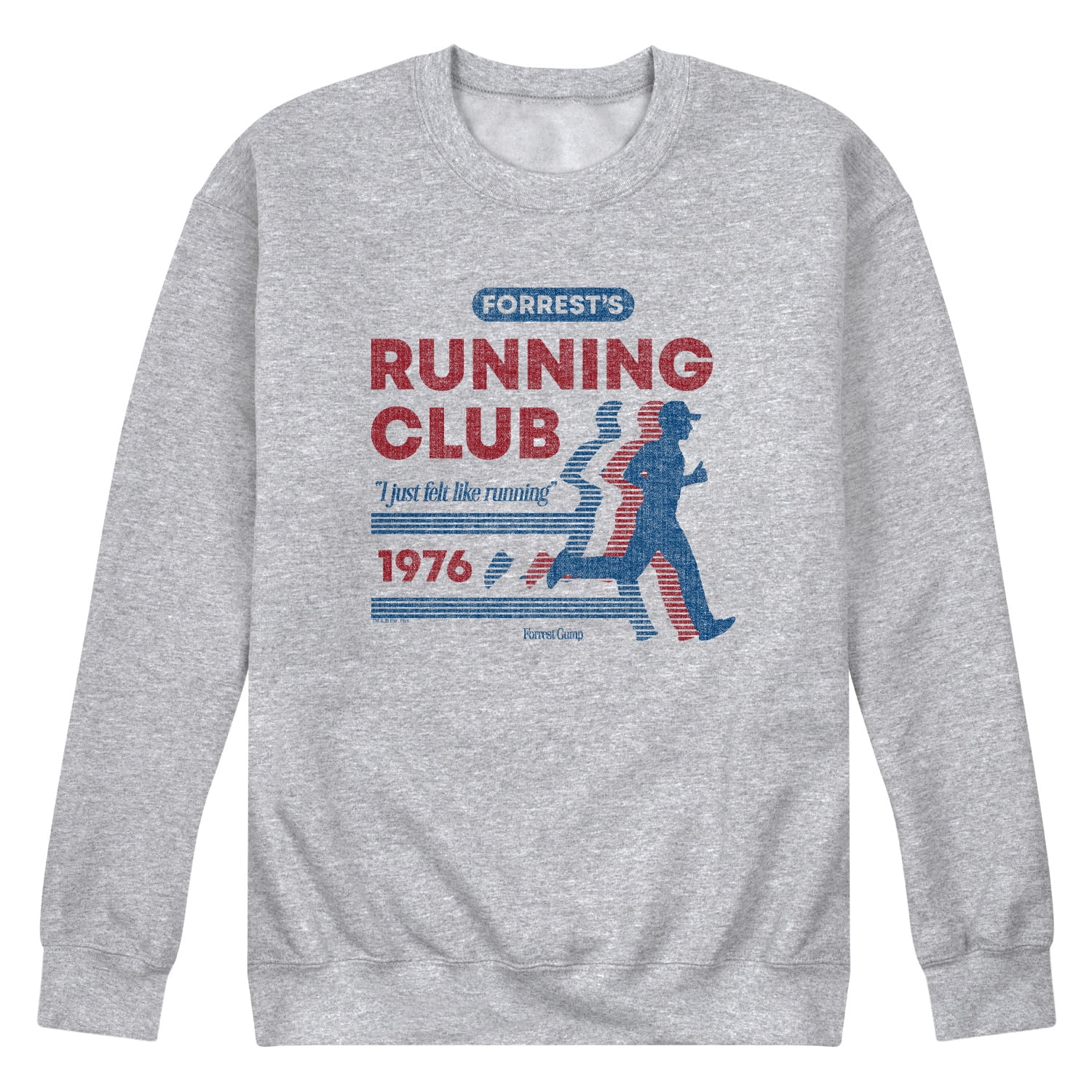 Forrest Gump - Forrests Running Club - Men's Crew Fleece Sweatshirt ...