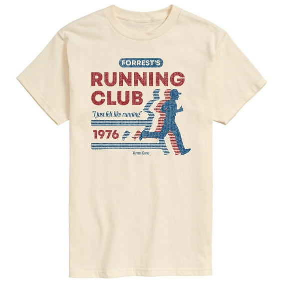 Forrest Gump - Forrests Running Club - Men's Short Sleeve Graphic T ...
