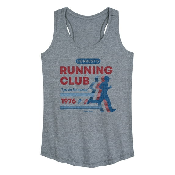 Forrest Gump - Forrests Running Club - Women's Racerback Graphic Tank ...