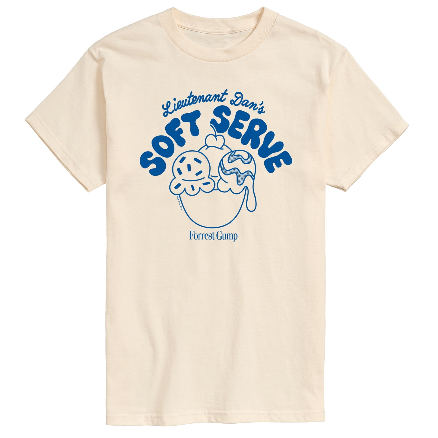 Forrest Gump - LT. Dan's Soft Serve - Men's Short Sleeve Graphic T ...