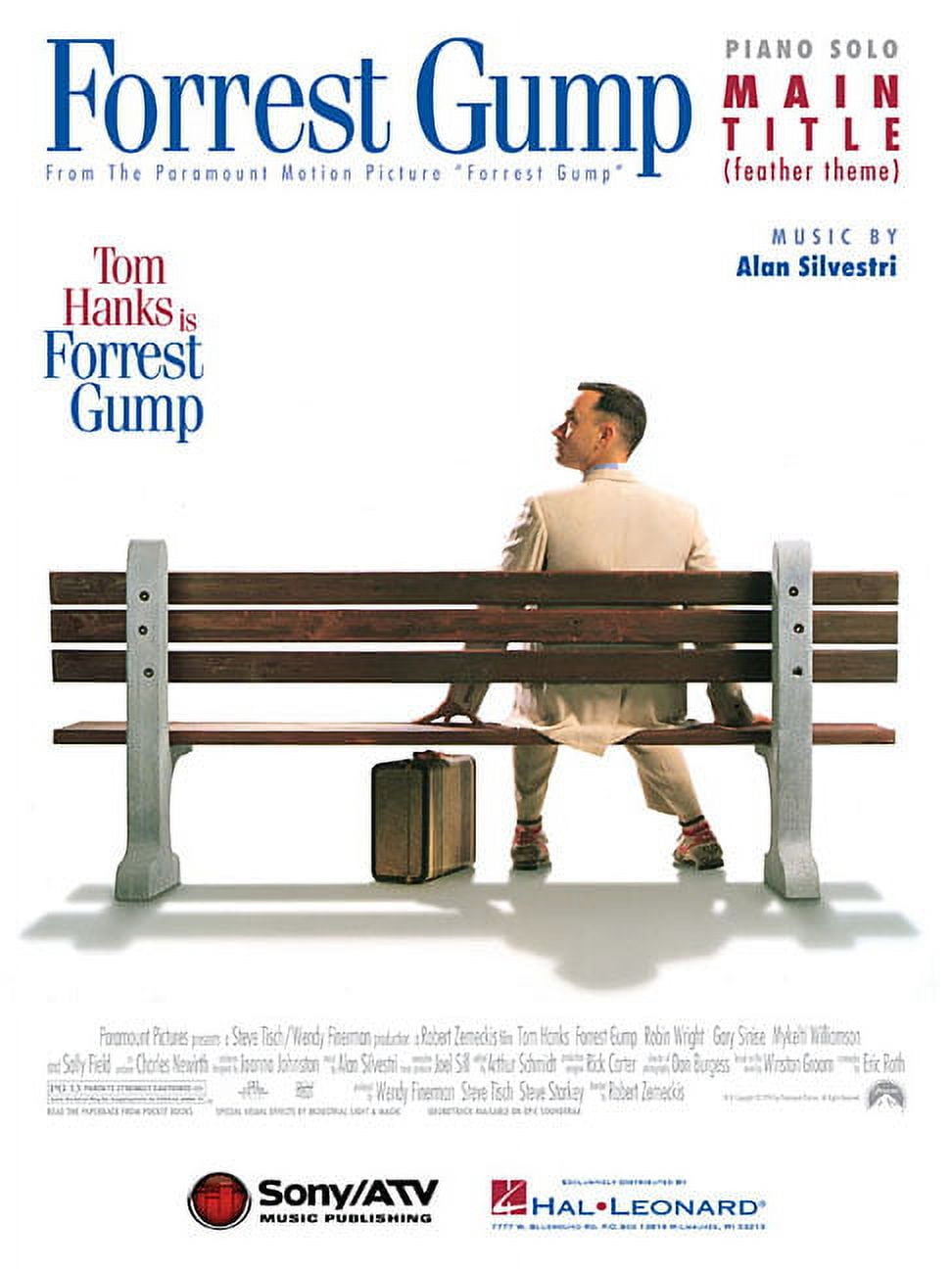 Forrest Gump Main Title (Feather Theme): Piano Solo, (Paperback ...