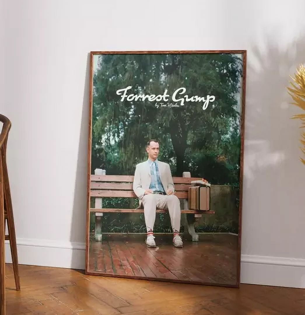 Forrest Gump Movie Poster NO FRAMED POSTER, Home Decor, Vintage Art ...