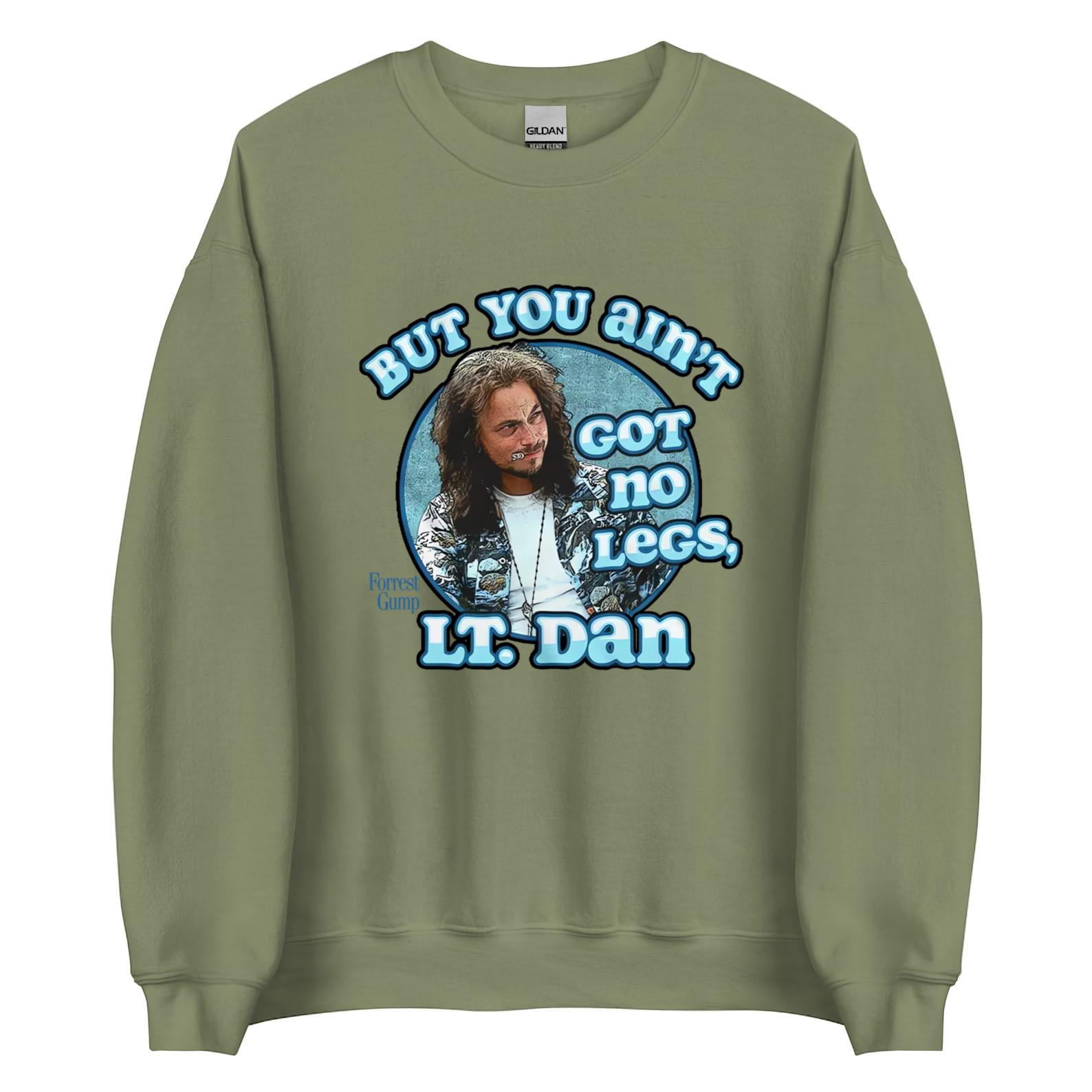 Forrest Gump T-Shirt Lt Dan You Ain't Got No Legs Men's Tees - Walmart.com