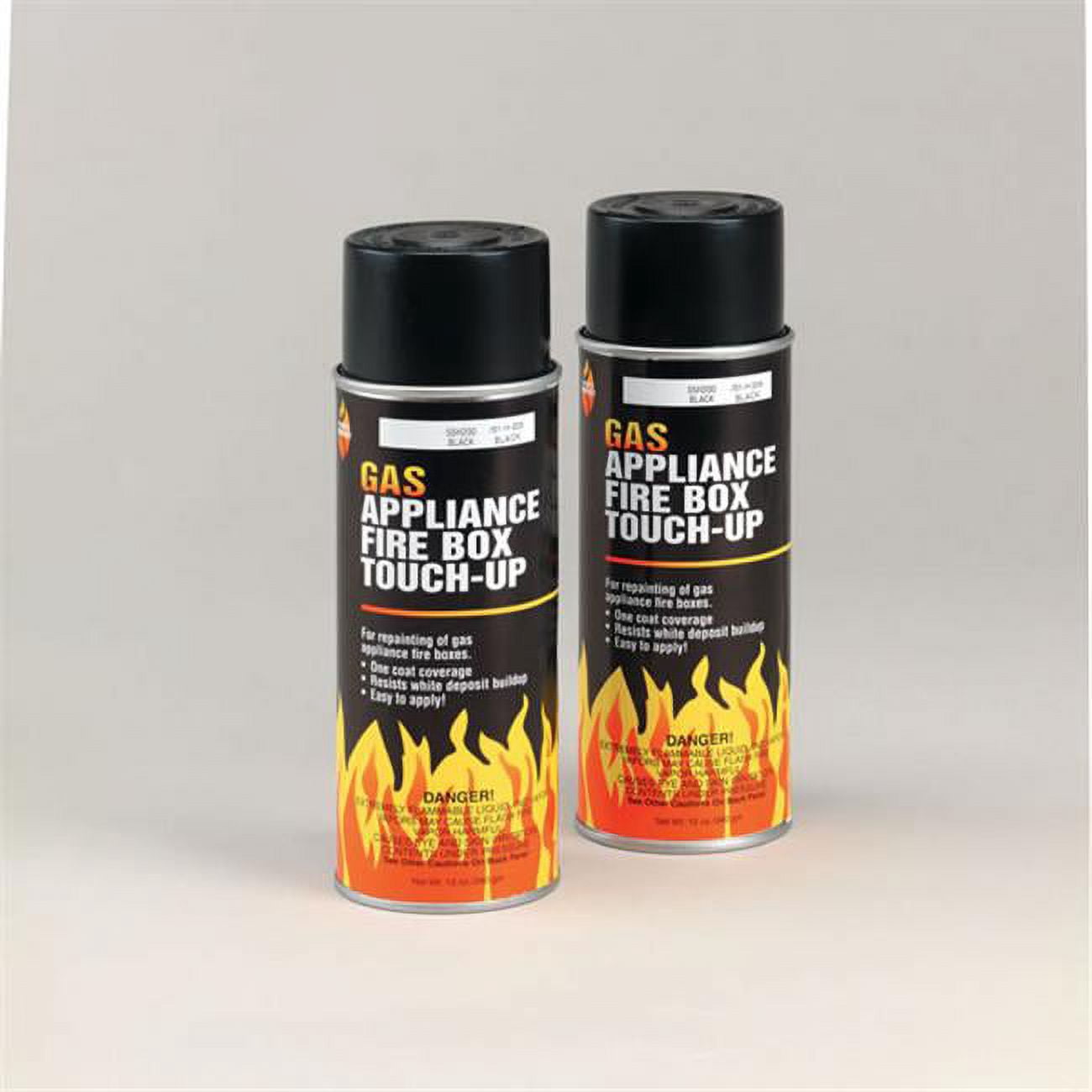 Forrest Paint Co. 1A262H227 Black Gas Appliance Firebox Paint - Walmart.com