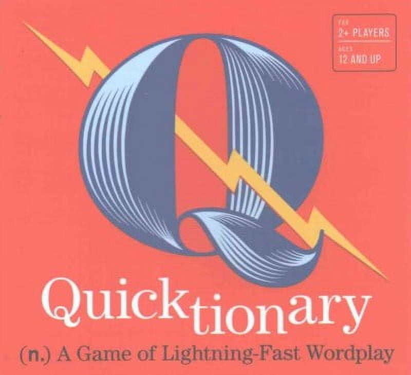 Chronicle Books, Quicktionary Card Game, 102 Pieces, For Ages 12 & Up ...