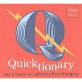 Chronicle Books, Quicktionary Card Game, 102 Pieces, For Ages 12 & Up ...