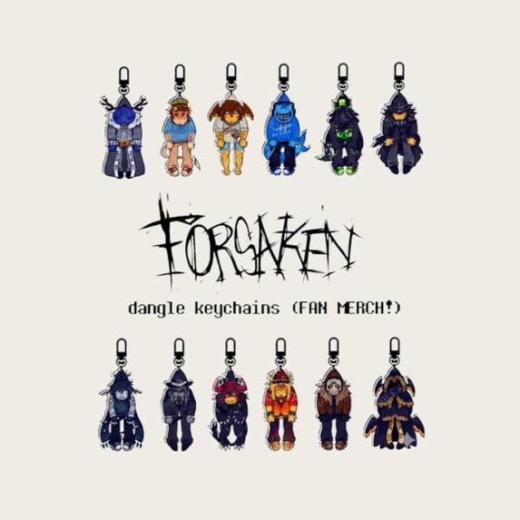 Forsaken Dangle Keychains, Forsaken Character Keychain For Bags, Keys ...