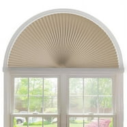 WBQ Arch Pleated Blinds Half Circle Window Shades Light Filtering ...