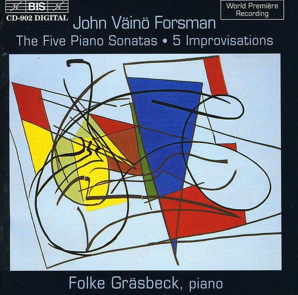 Forsman / Grasbeck - Five Piano Sonatas - Music & Performance - CD - Walmart.com