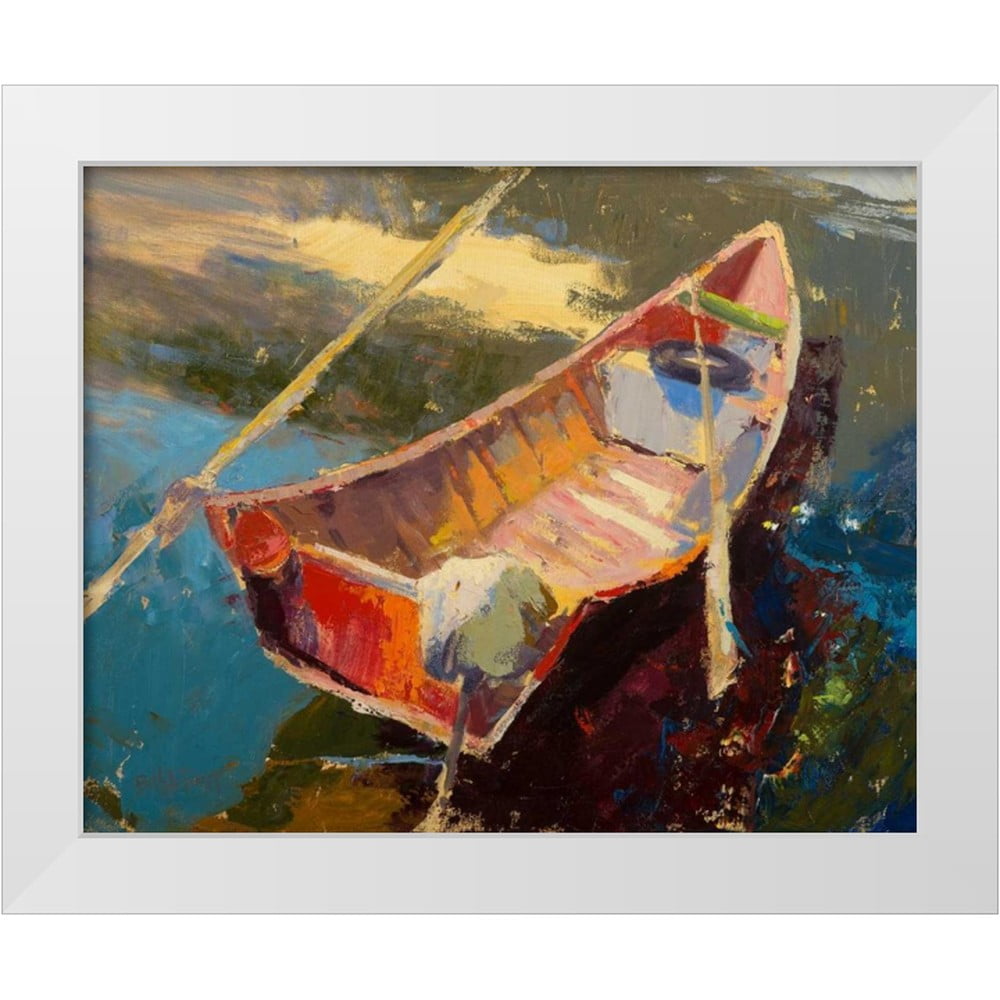 Forst, Beth A. 14x12 White Modern Wood Framed Museum Art Print Titled ...