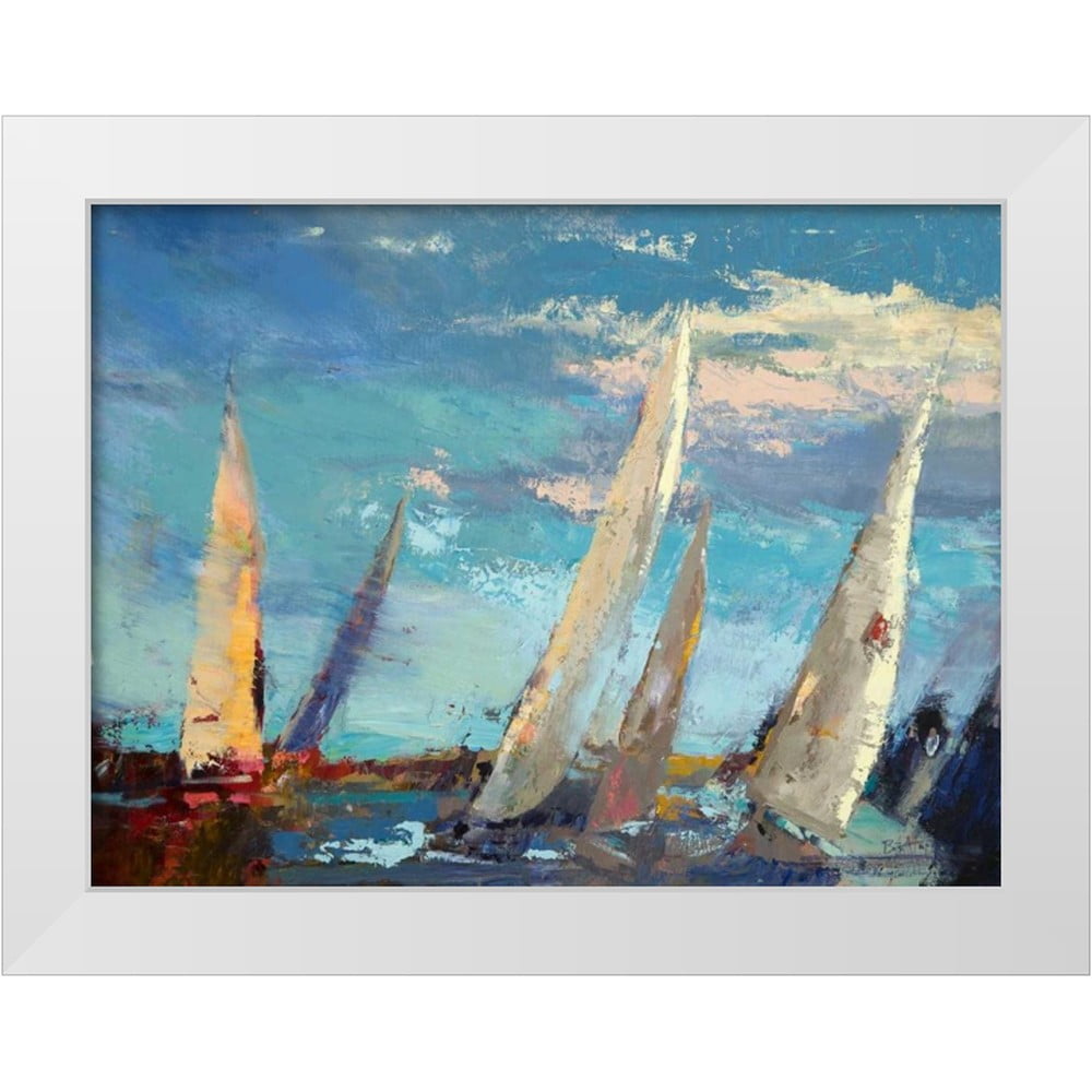 Forst, Beth A. 24x19 White Modern Wood Framed Museum Art Print Titled ...