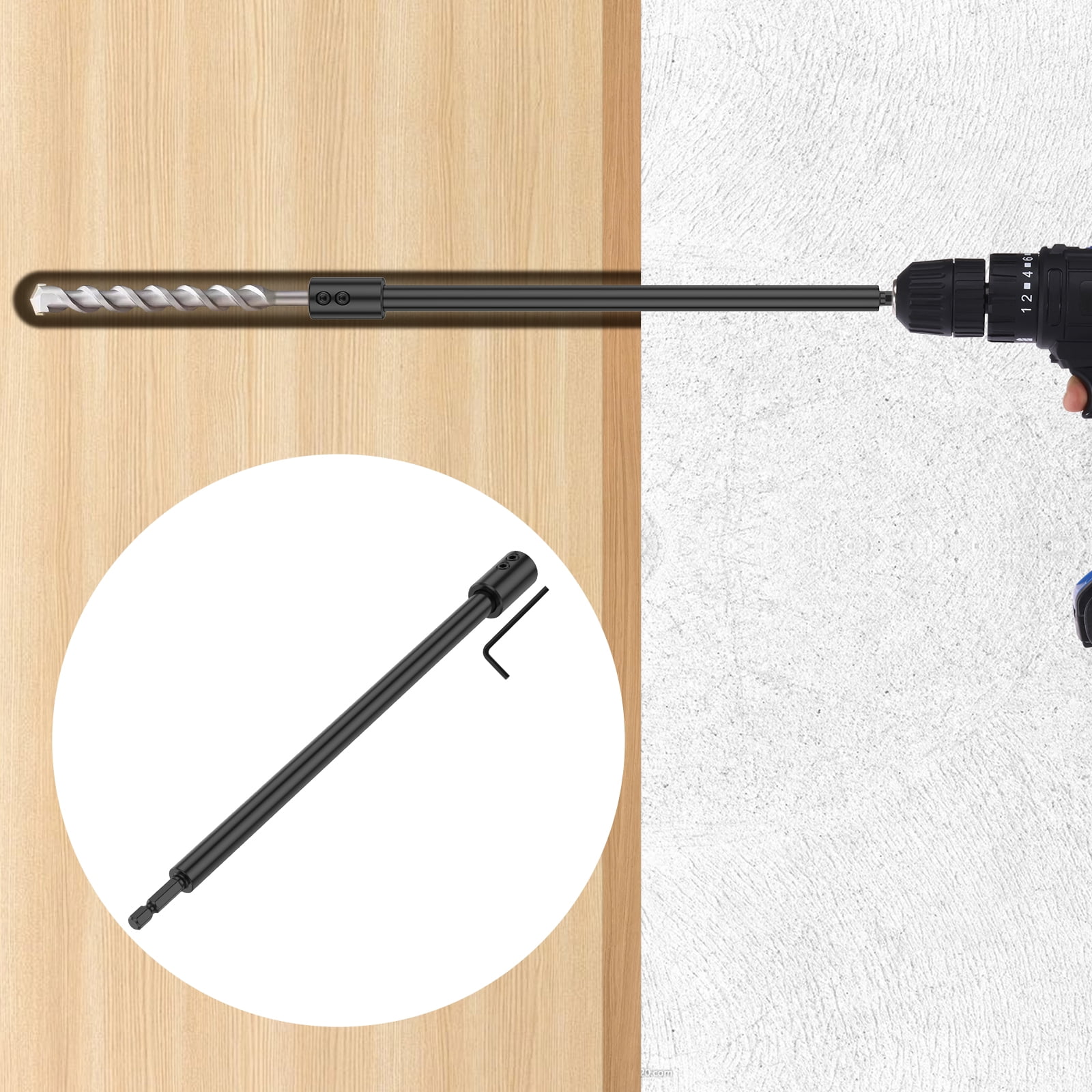 Forstner Bit Extension High Carbon Steel Long Forstner Drill Bit ...