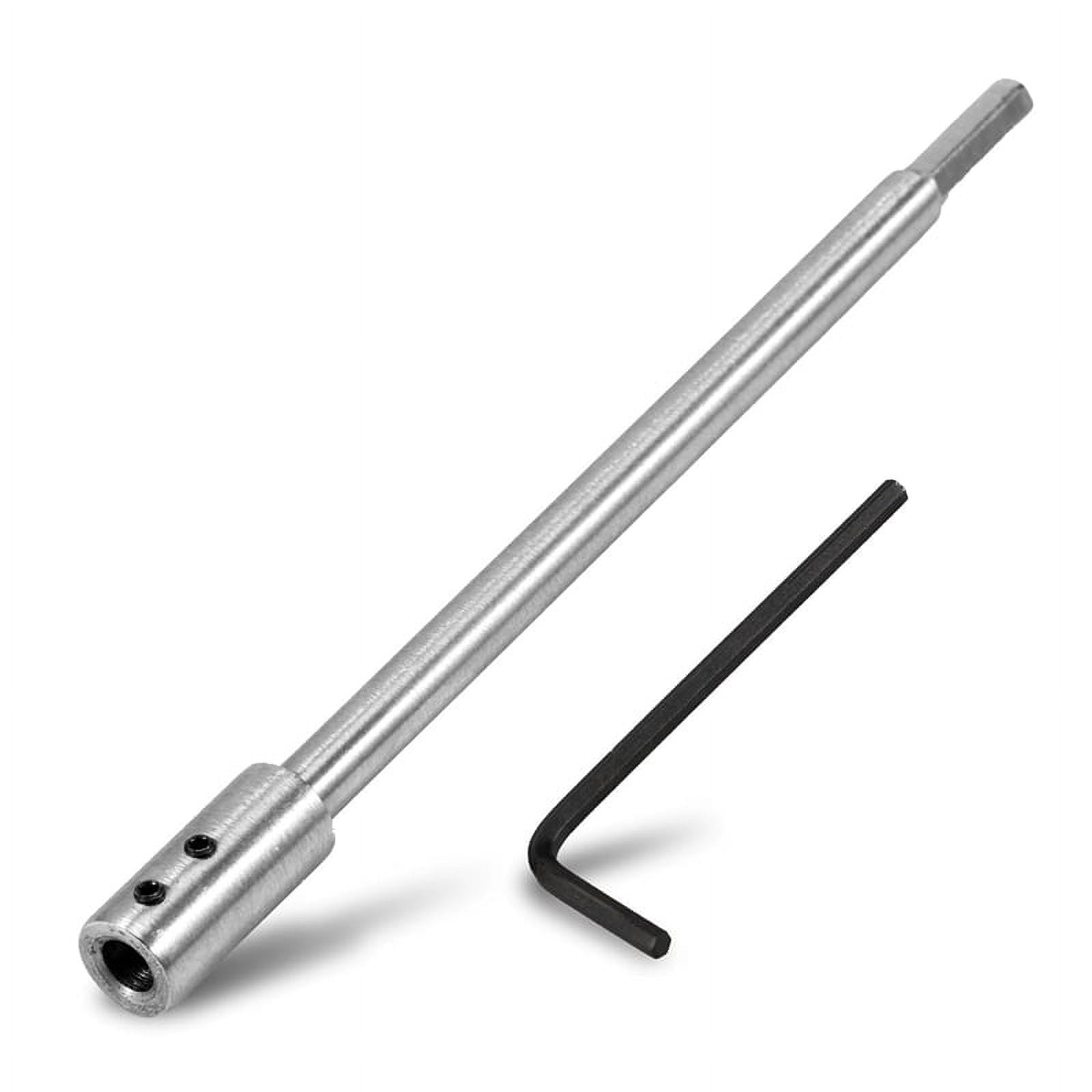 Forstner Bit Extension for 3/8Inch Round Shank, High-Carbon Steel Wood ...