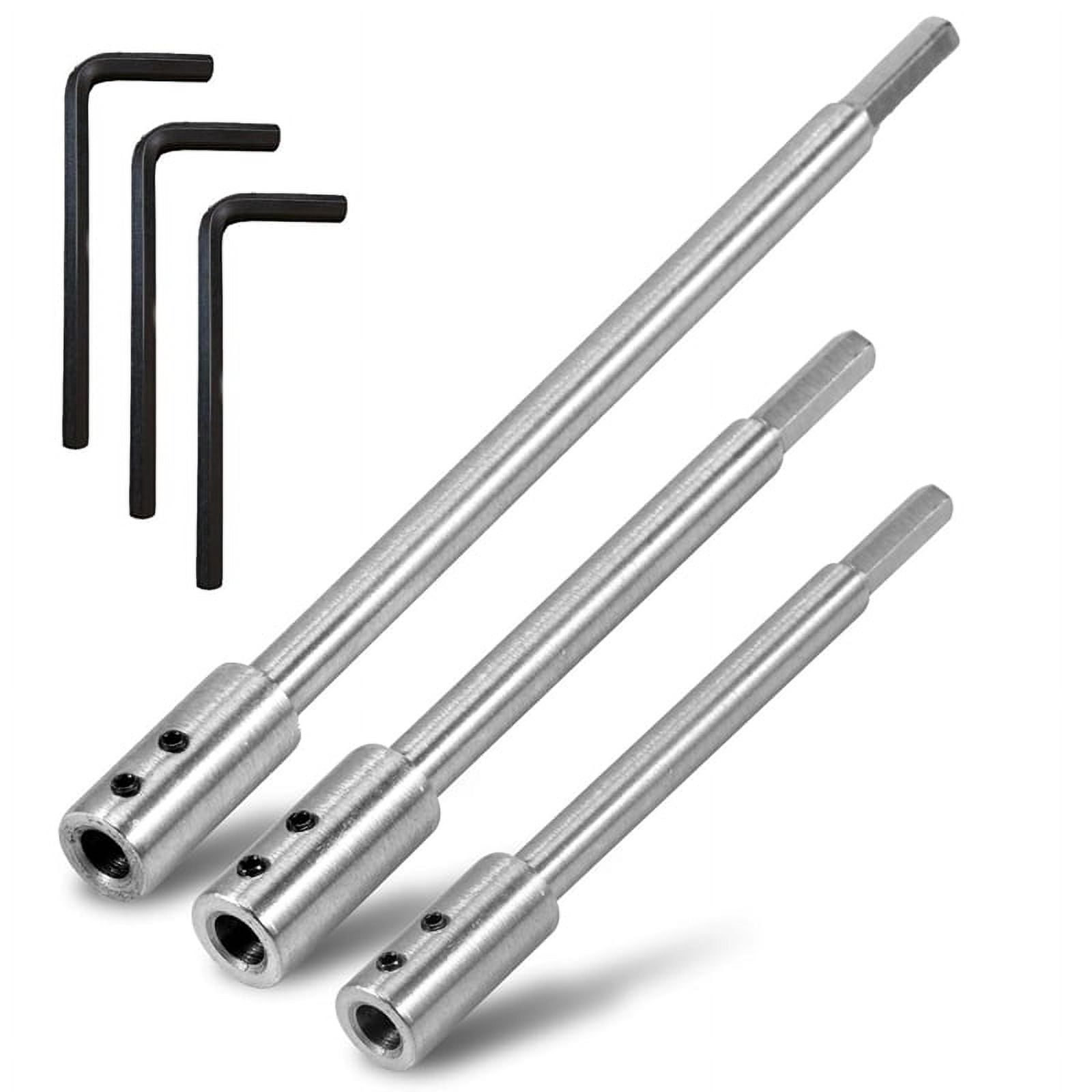 Forstner Bit Extension for 3/8Inch Round Shank, High-Carbon Steel Wood ...