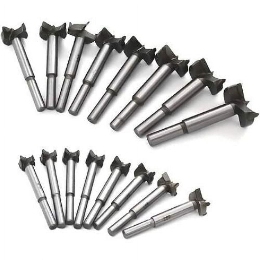 Forstner Drill Bit Set For Woodworking, High Speed Steel Tools, Carbide ...