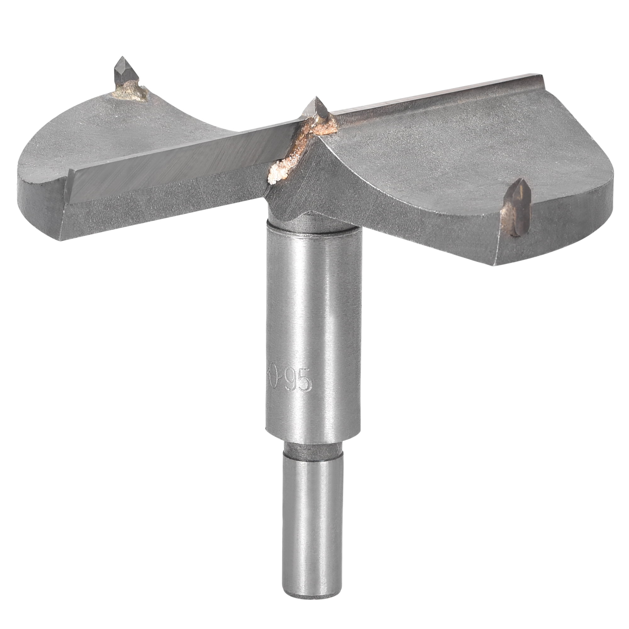 Forstner Wood Boring Drill Bit 95mm Dia. Hole Saw Carbide Alloy Steel ...