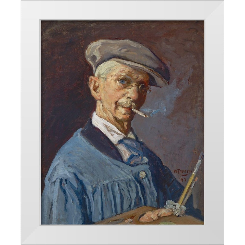 Forsyth, William J. 26x32 White Modern Wood Framed Museum Art Print ...