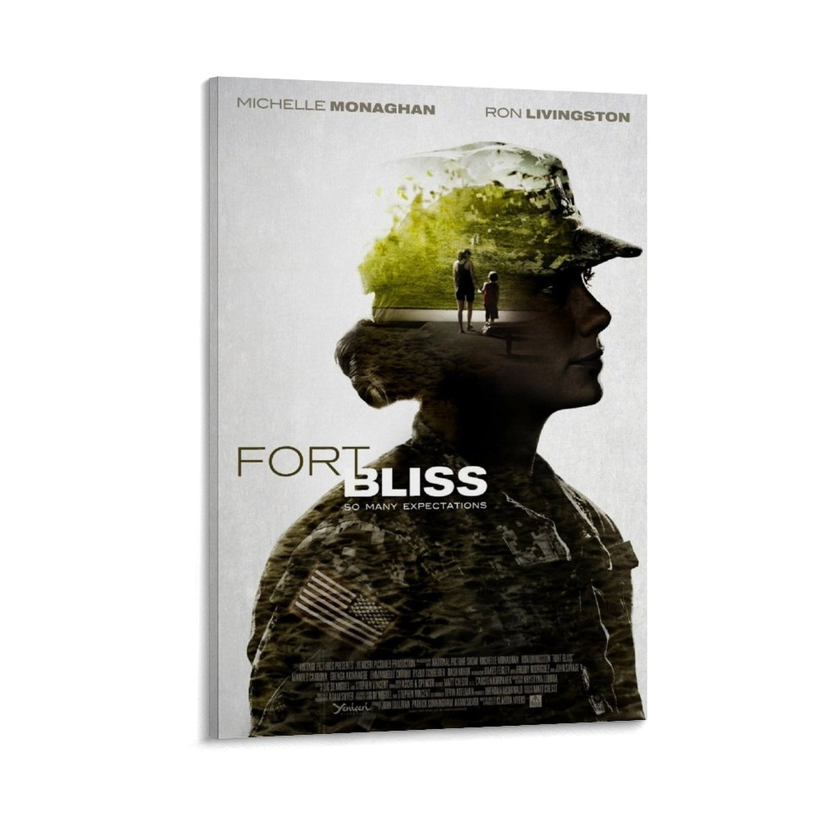 Fort Bliss Poster Canvas Wall Art Living Room Posters for Bedroom Home ...