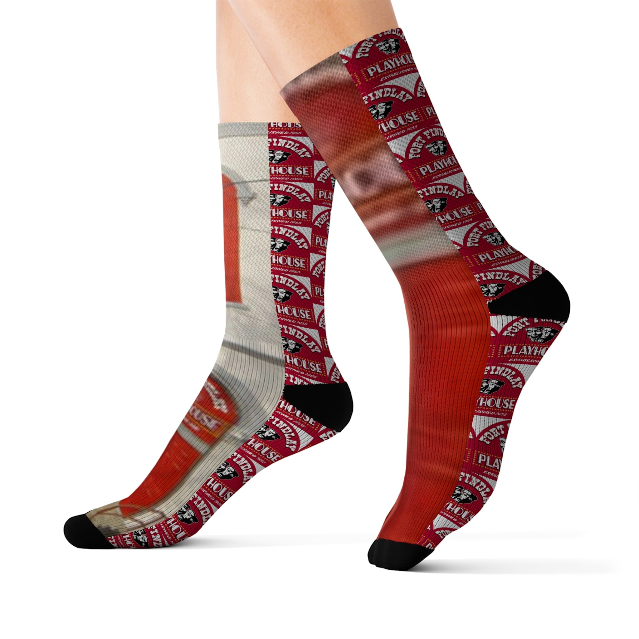 Fort Findlay Playhouse Sublimation Socks - Walmart.com