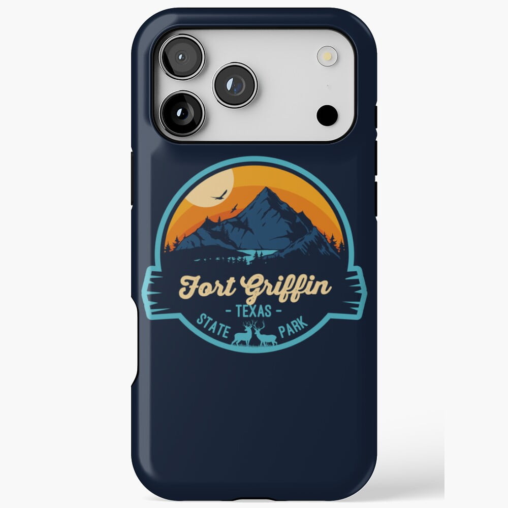 Fort Griffin Texas State Park Souvenir Badge For iPhone 11-17 Pro Max ...