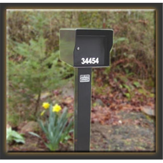 Fort Knox Mailbox LG Standard B Large Standard Mailbox - Black ...