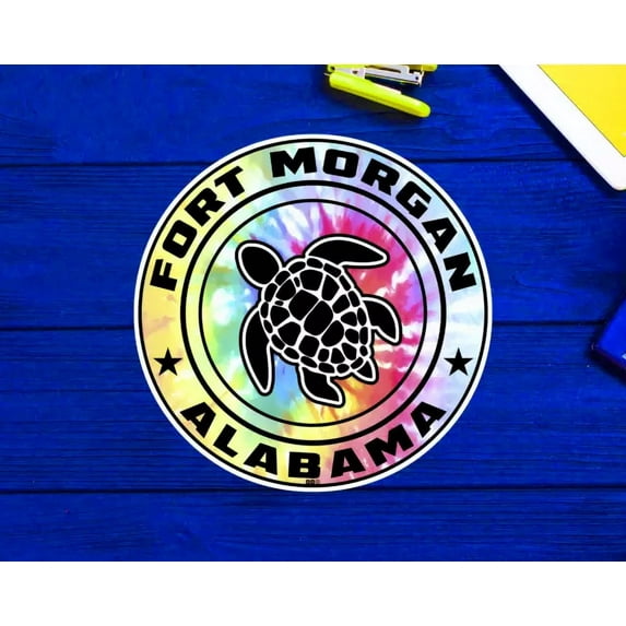 Fort Morgan Alabama Beach Sticker Decal Sticker Phone Decal Water ...