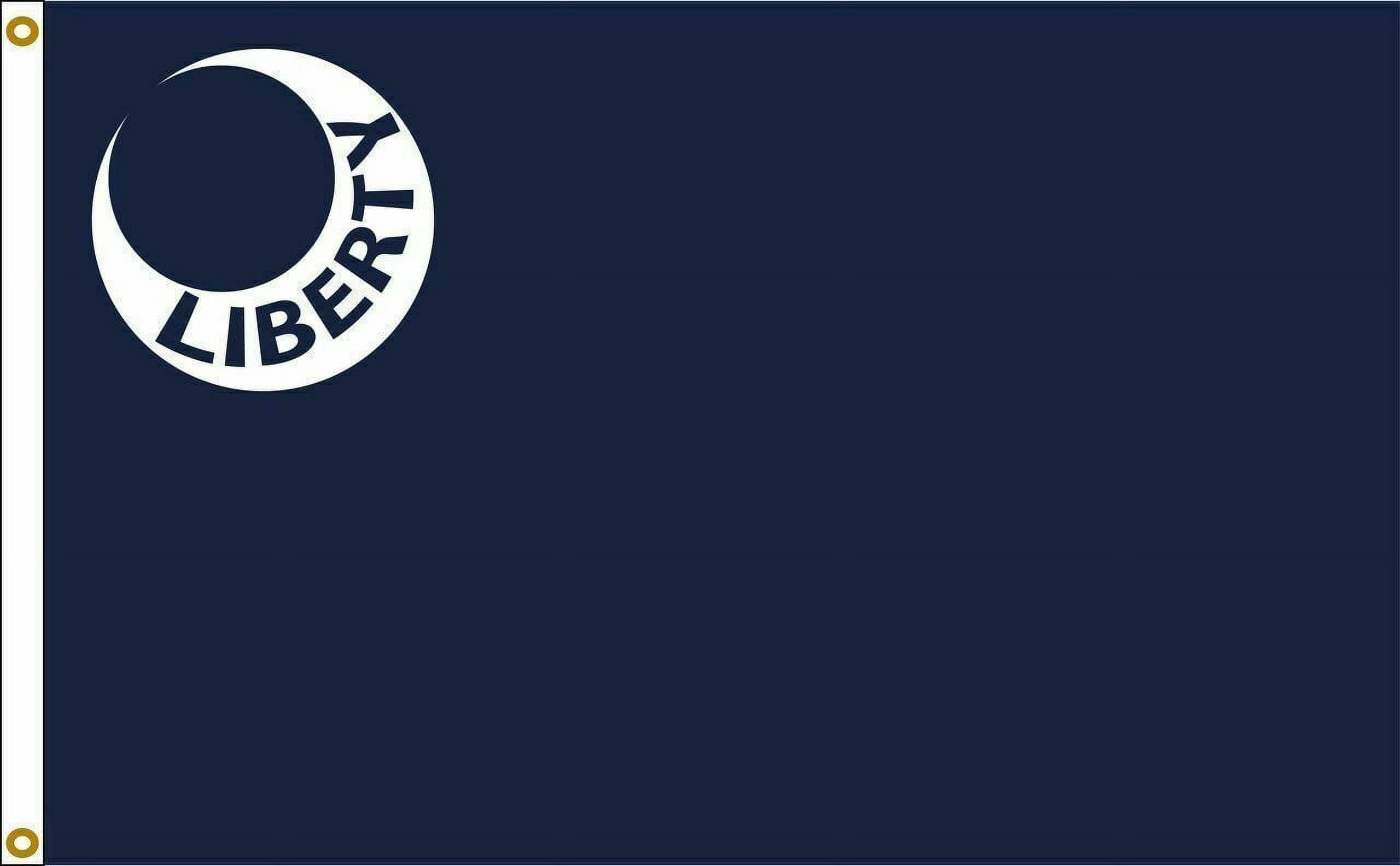 Fort Moultrie Liberty MOON flag Polyester 3x5 FT Banner - Walmart ...