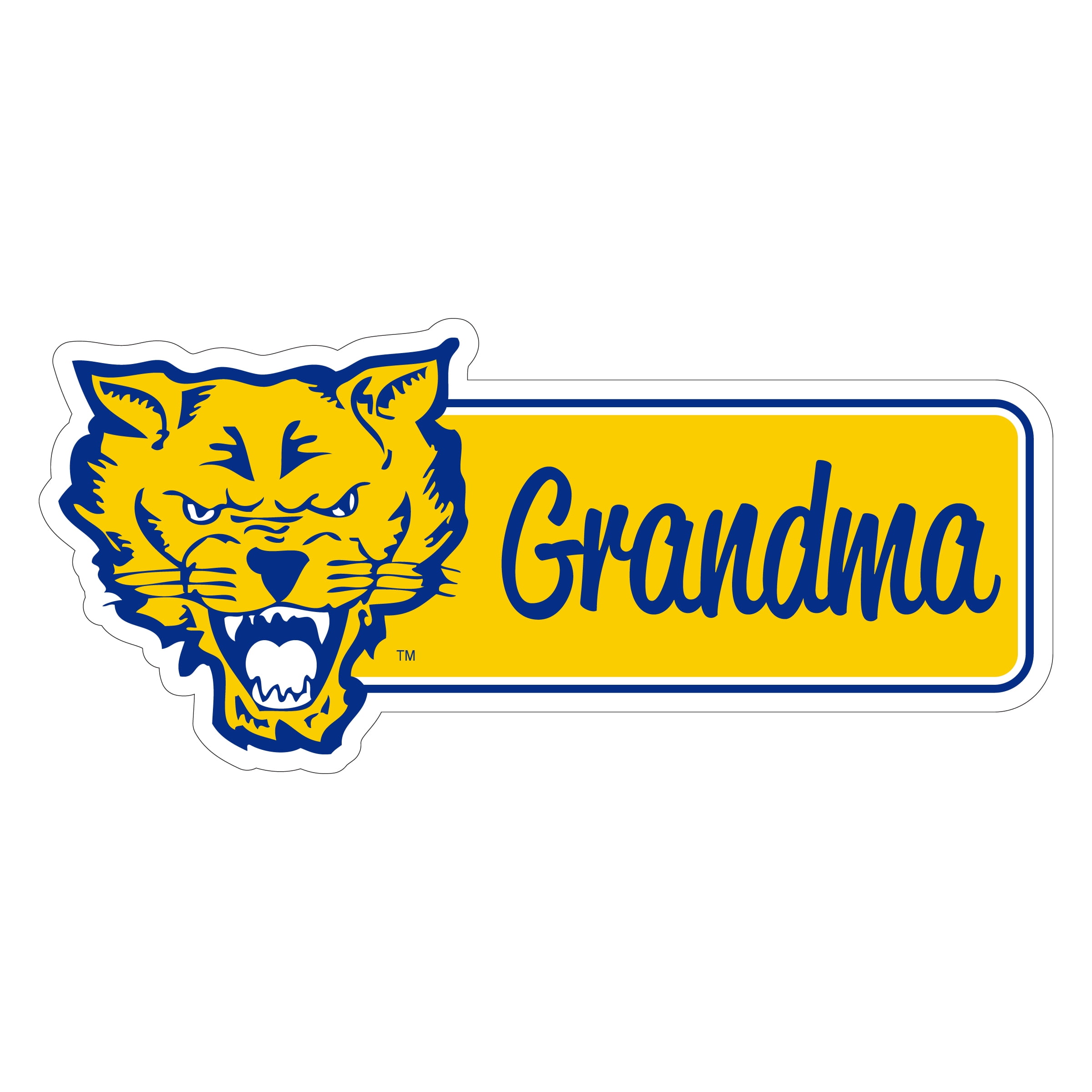 Fort Valley State University Proud Grandma Die Cut Decal Officially ...