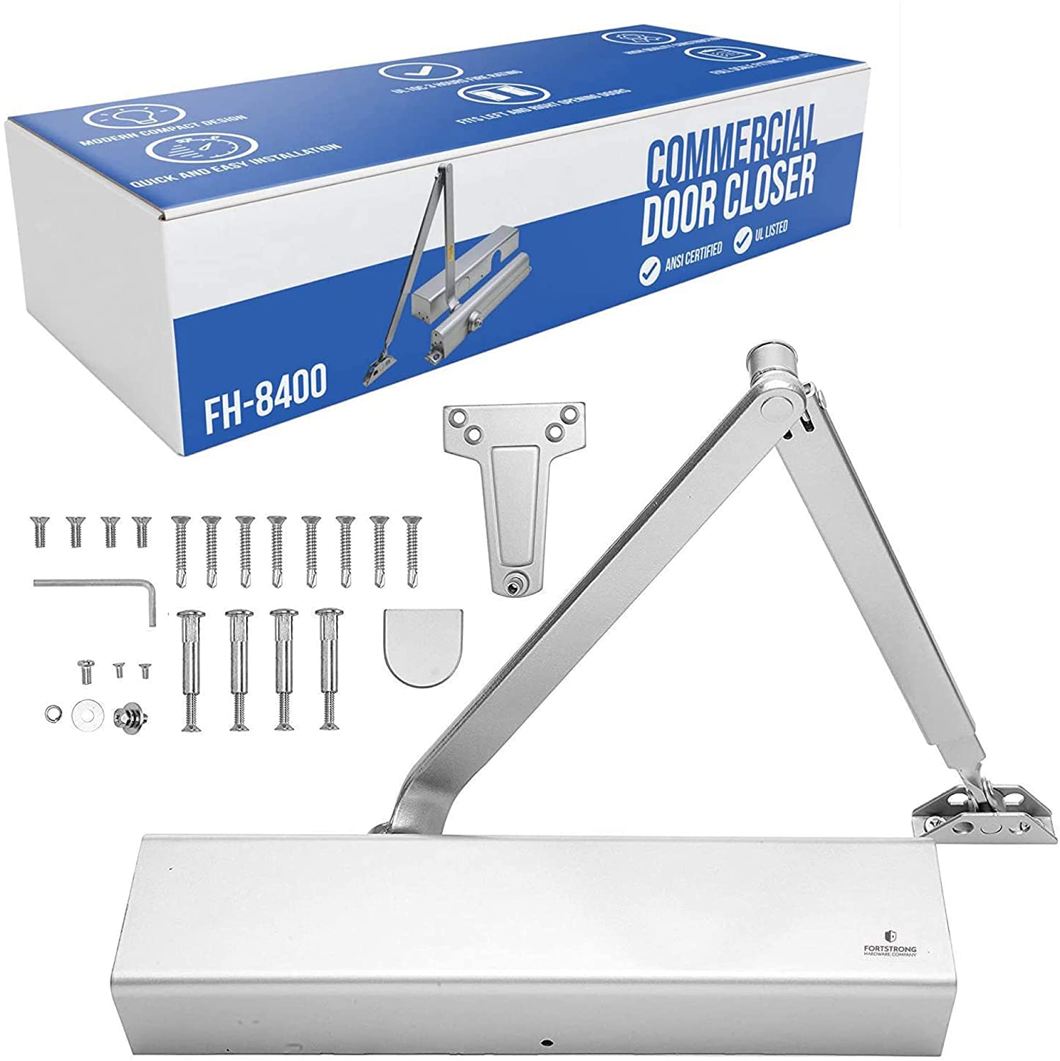 Black Standard Duty Screen Door Closer - Walmart.com