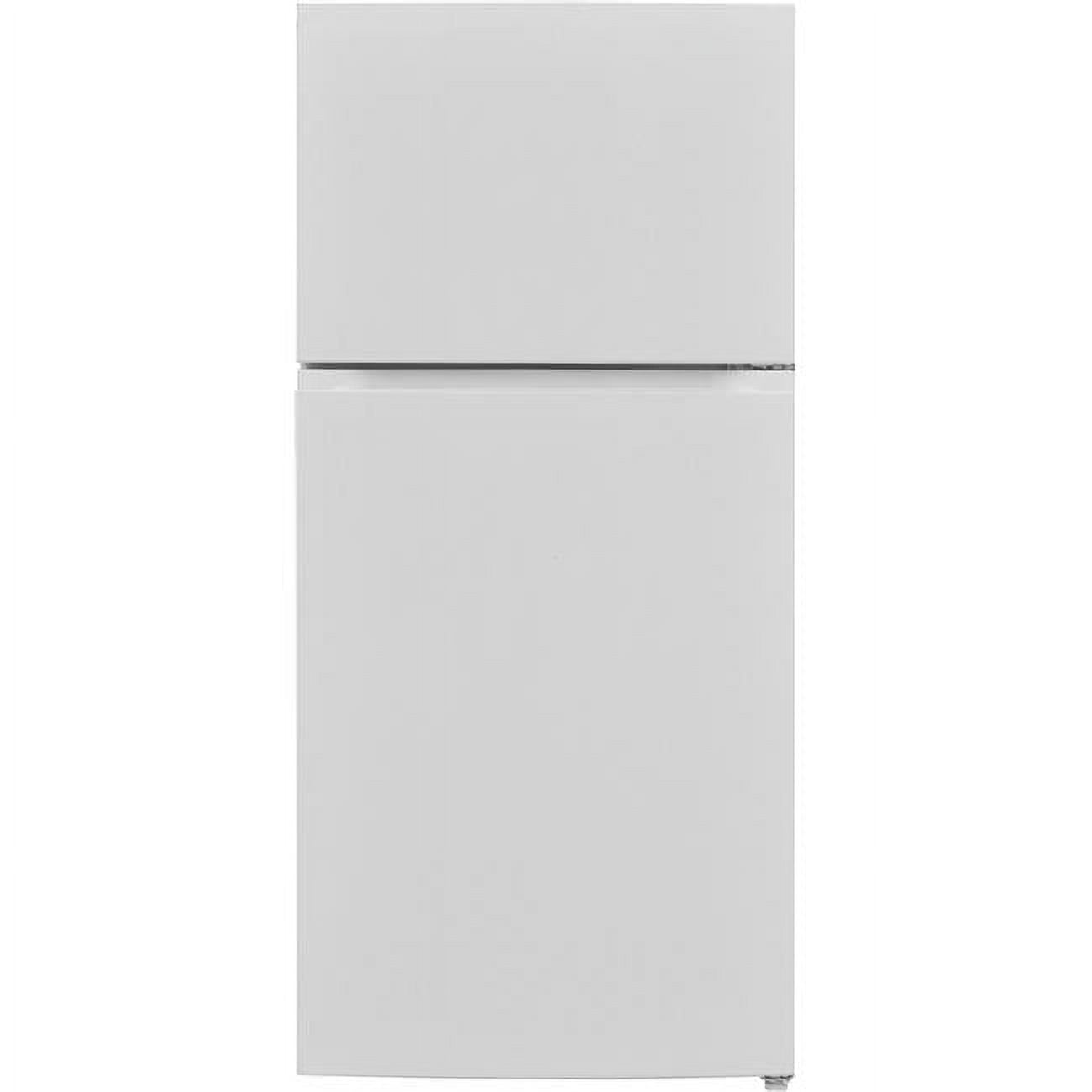 Forte F18TFRESWW 30 Inch White Freestanding Top Freezer Refrigerator ...