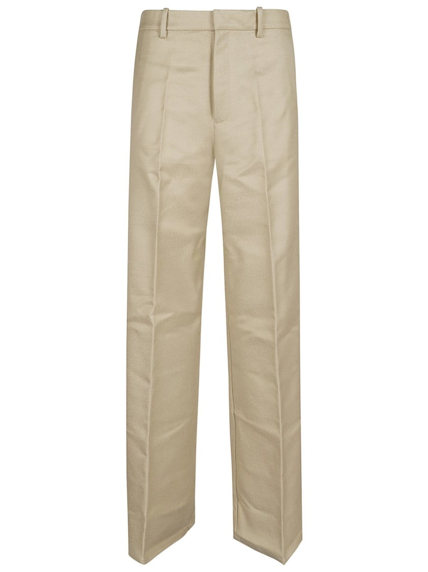 Forte Forte Women's Beige Wool Blend My Pants Neutrals Sizes I-VII ...