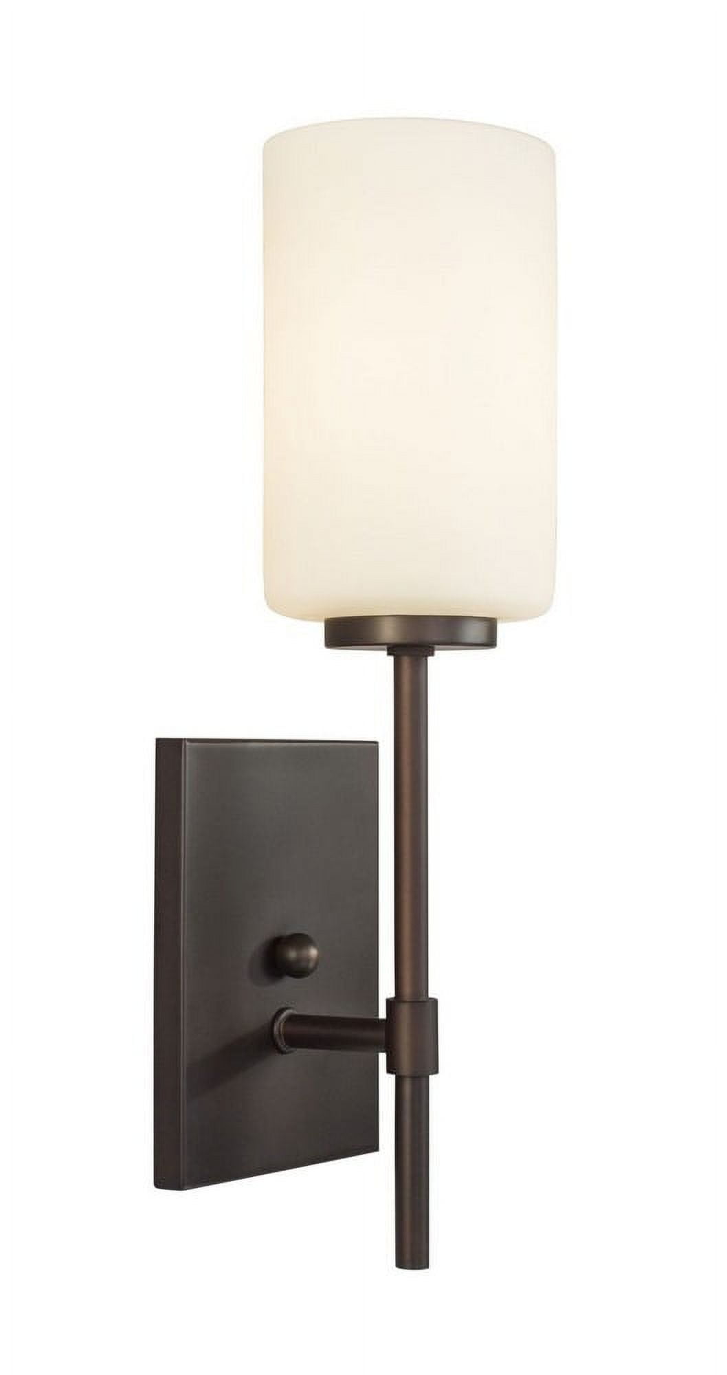 Forte Lighting 2612-01 Faye Wall Sconce - Bronze - Walmart.com